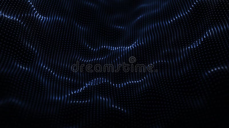 Blue Genesis Wave Abstract Background Animation Stock Footage - Video ...