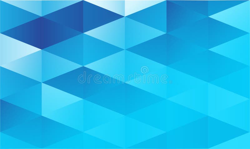 Blue Geometric Abstract Background Stock Illustration - Illustration of ...