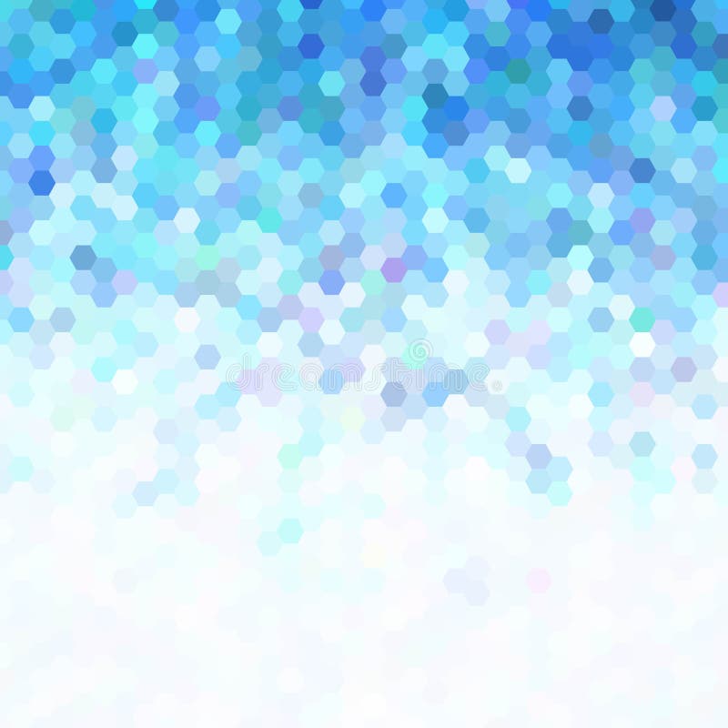 Blue Geometric Abstract Double Triangle Background Template. Eps 10 ...