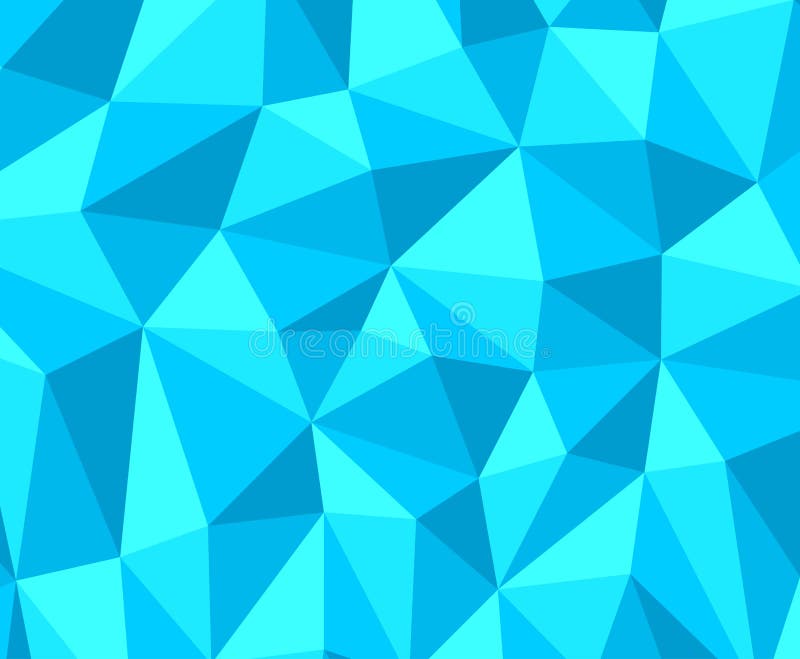 Blue geometric background stock vector. Illustration of mosaic - 113568015