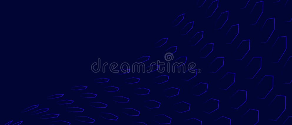 Blue Geometric Flow Background Banner Stock Vector - Illustration of ...