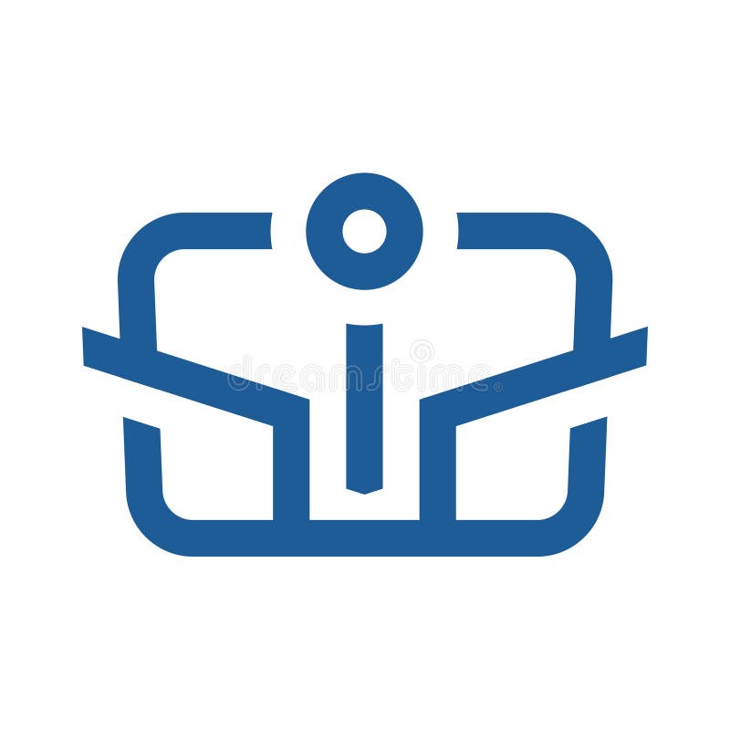 Geometric Blue Square Logo Design Inspiration Stock Illustrations – 169 ...