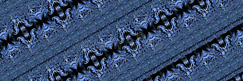 Blue Geometric Pattern. Panoramic Abstract Background for Design, Web ...