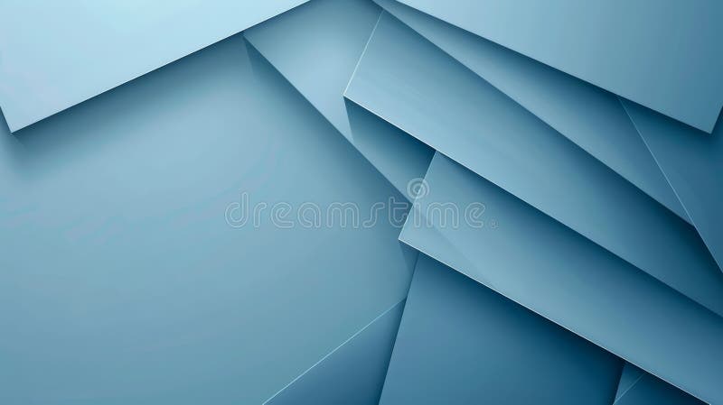 Blue Geometric Shapes Abstrack Background Stock Illustration ...