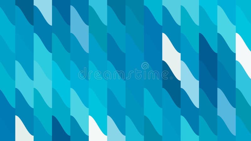 Blue Geometric Shapes Background Stock Vector - Illustration of ...