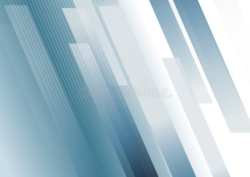 Blue Geometric Stripes and Lines Abstract Minimal Tech Background Stock ...