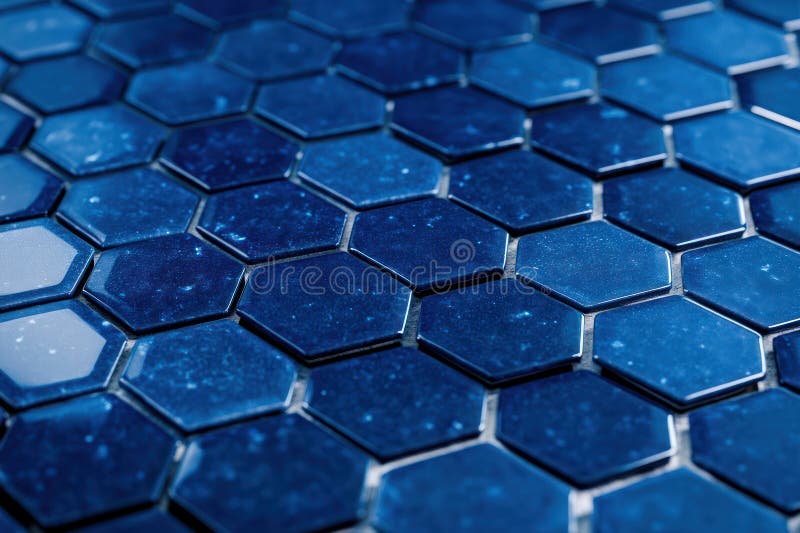Blue Geometric Tiles: a Modern and Striking Pattern for Interior Design ...
