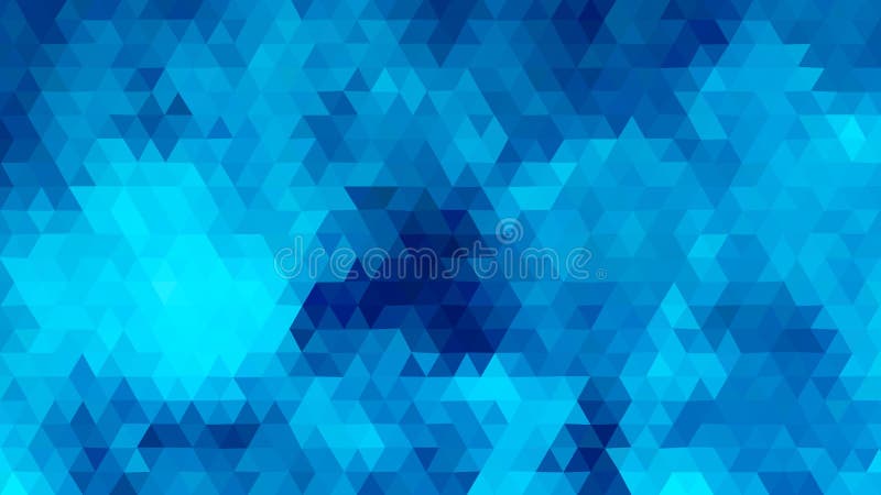 Blue Geometric Triangle Abstract Background Multicolor Polygon Design ...