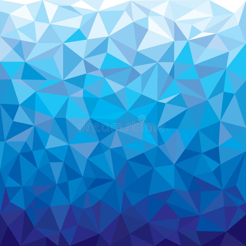 Blue Geometrical Background. Stock Vector - Illustration of ornament ...