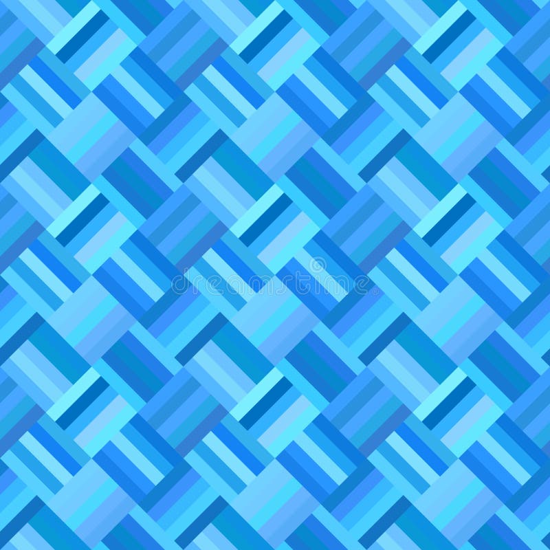 Blue Geometrical Diagonal Stripe Mosaic Tile Pattern Background Stock ...