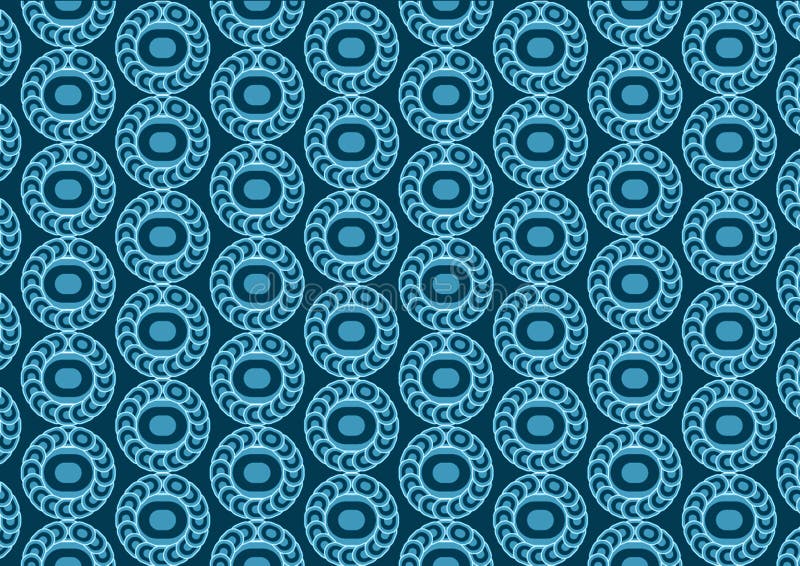 Blue Geometrical Pattern Background Wallpaper Design Stock Illustration ...