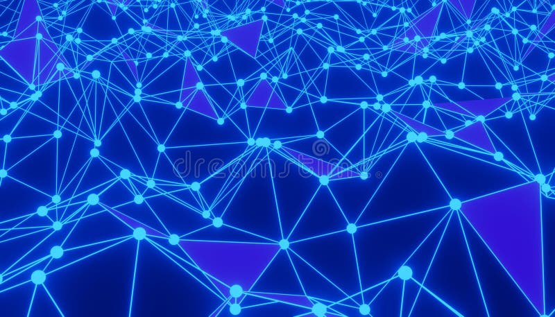 Blue Geometry Abstract Background Wallpaper High Resolution Stock ...