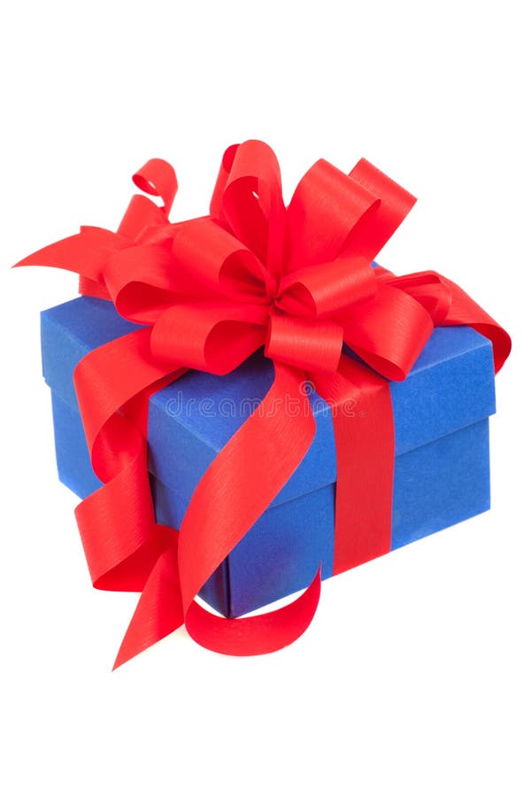 730+ Blue gift box red ribbon Free Stock Photos - StockFreeImages
