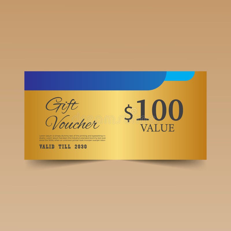 216 Blue Gift Voucher Template Photos - Free & Royalty-Free Stock ...