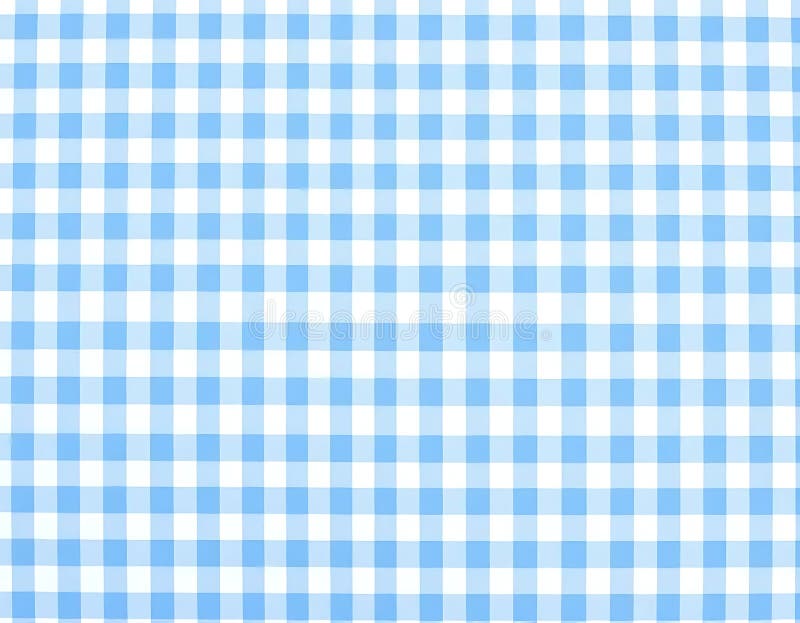 Blue Gingham Pattern for Summer or Nautical Themes Stock Illustration ...