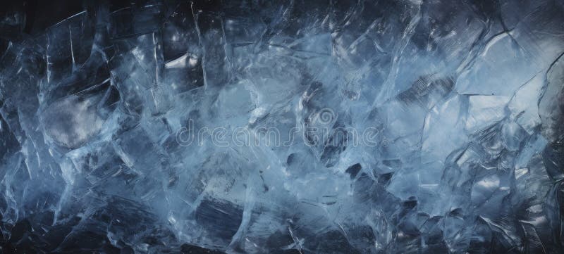Blue Glacial Ice Texture Background Stock Image - Image of arctic ...