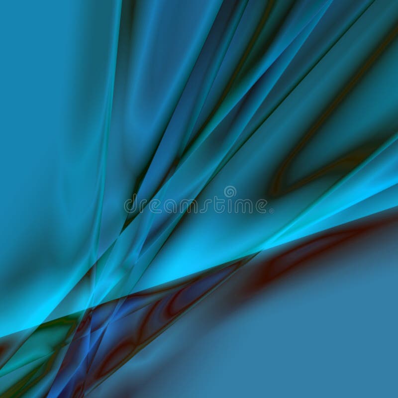 Blue glass Abstract waves stock illustration. Illustration of graphic ...