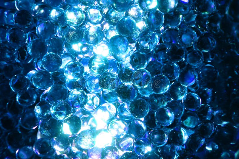Blue glass balls texture stock photo. Image of wallpaper - 188131592