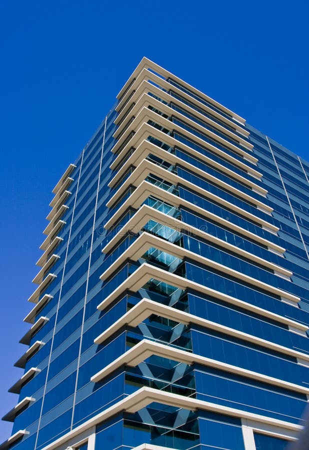 White glass building stock photo. Image of blue, offices - 2267600