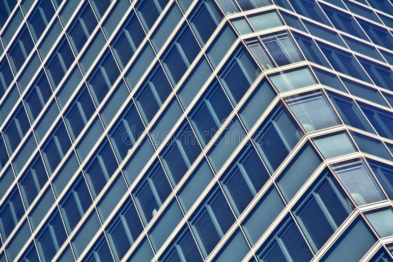 Windows of a High Rise Building Stock Image - Image of estate, district ...