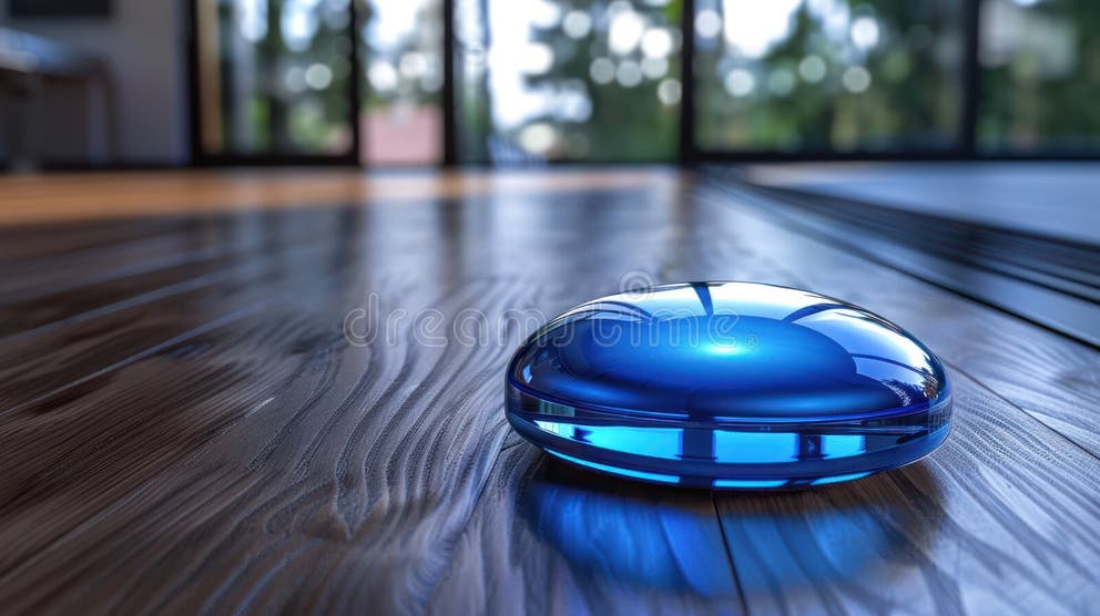 Blue Glass Home Button - Modern and Sleek Design for Web and App ...