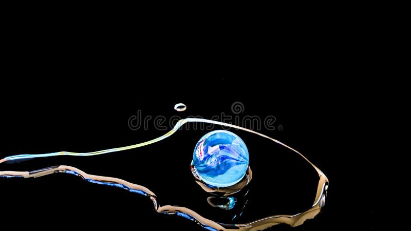 Glass marble hd wallpaper stock image. Image of wallpaper - 174655461