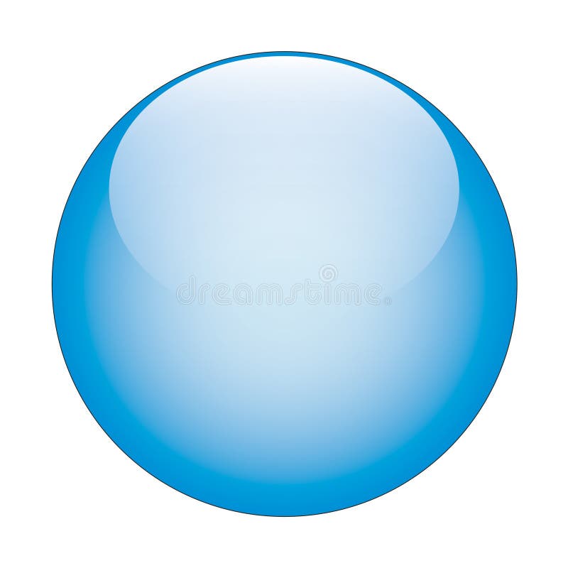 Blue glass web button stock illustration. Illustration of blue - 2606470