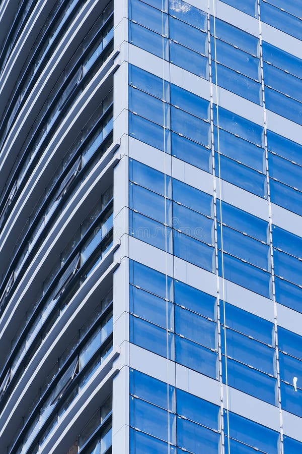 Blue glass Windows stock image. Image of house, outdoor - 25010209