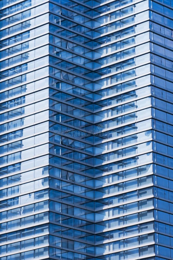 Blue glass Windows stock image. Image of house, outdoor - 25010209