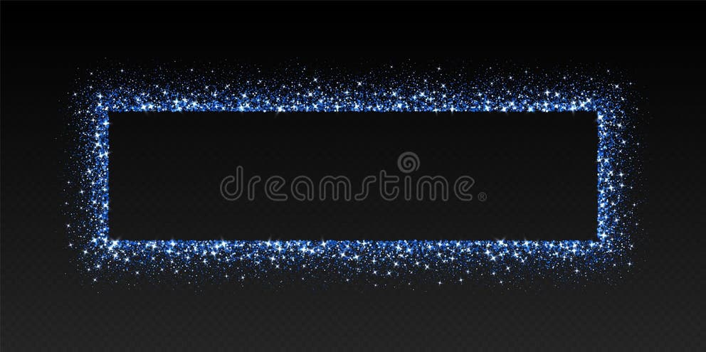 Luminous Rectangle Border Sparkles Stock Illustrations – 115 Luminous ...