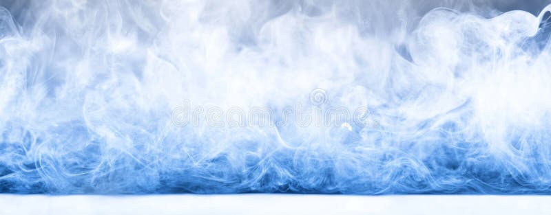 A Blue Glitter Smoke Border Frame Isolated on White or Transparent ...