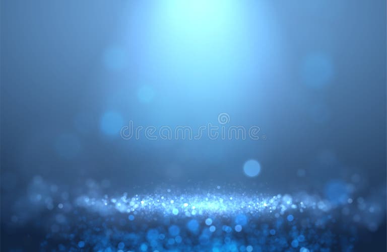 Blue Falling Glittering Dust Spotlight Stock Illustrations – 29 Blue ...