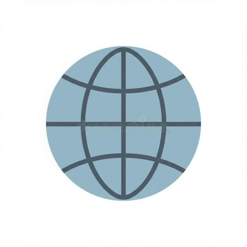 Simplified Globe Representation Earth Stock Illustrations – 273 ...