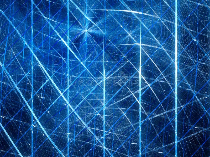 Blue Glowing Futuristic Virtual Reality Mesh Stock Illustration ...