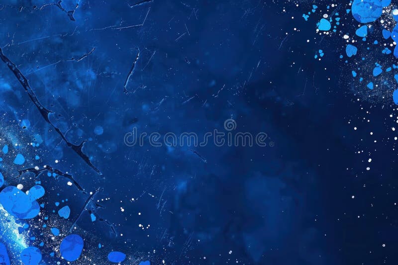 Blue Glowing Gradient Background with Grainy Texture and Noise Effect ...
