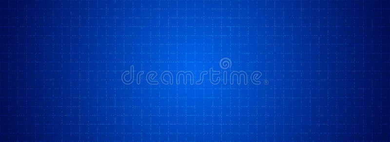 Blue Glowing Grid Background. Dotted Tech Square Network Backdrop Stock ...