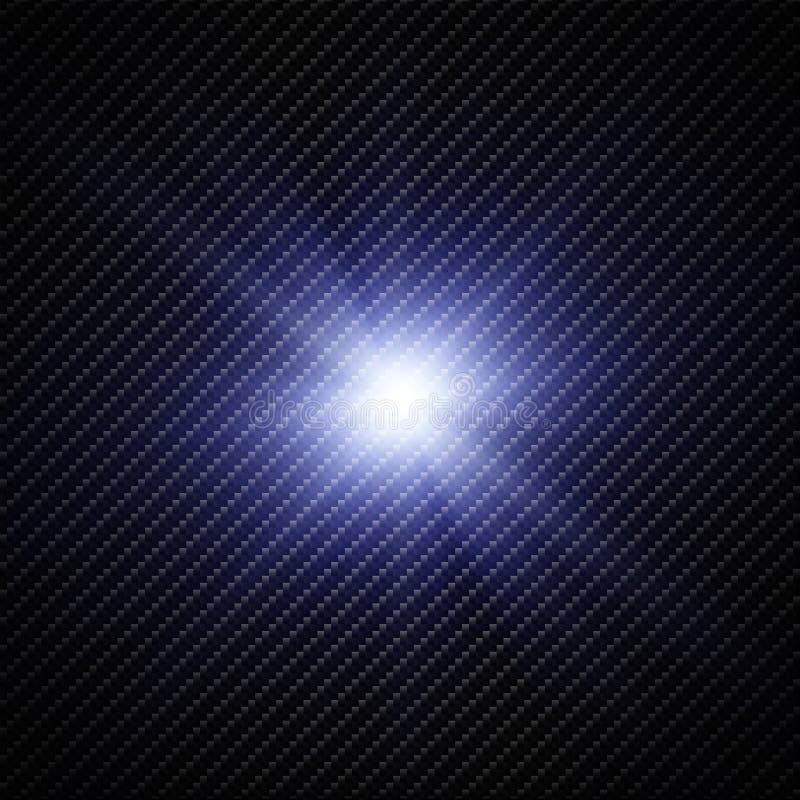 The Blue Glowing Light Explodes with a Blast with a Transparent One ...