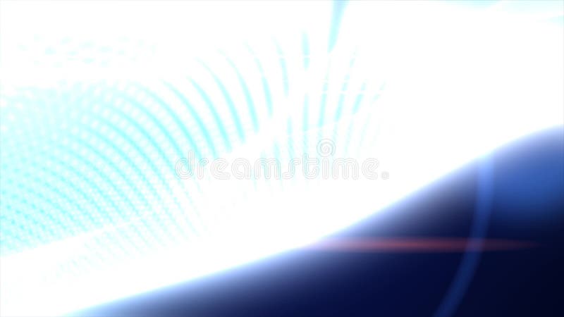 Blue Glowing Magic Waves from Energy Particles Abstract Stock Video ...