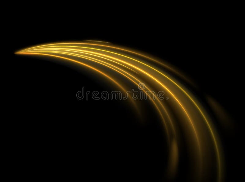 Blue Glowing Shiny Lines Effect Vector Background. Luminous White Lines ...