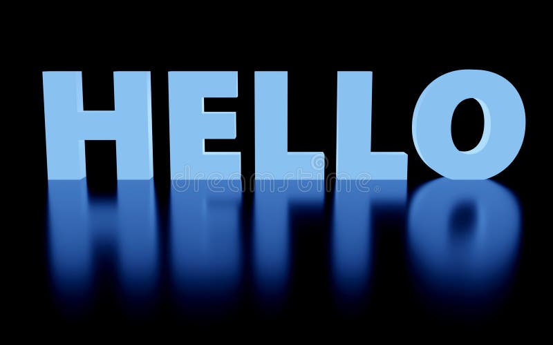 A Blue Glowing Sign Saying 100k in Dark Empty Room Stock Illustration ...