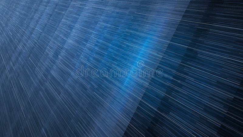 Blue Glowing Stream of Lines Stock Illustration - Illustration of ...