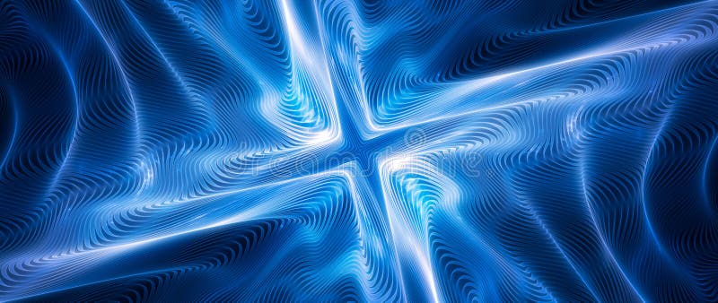 Blue Glowing Technology Cross Surface Abstract Background Stock ...