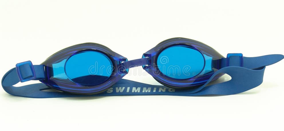 Blue goggles stock image. Image of look, roll, safe, protection - 6898453