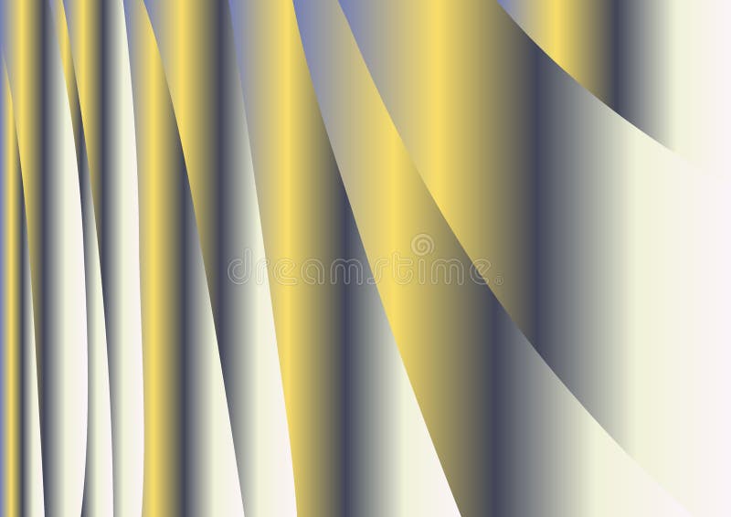 Blue Gold and Grey Gradient Background Vector Image Stock Vector ...