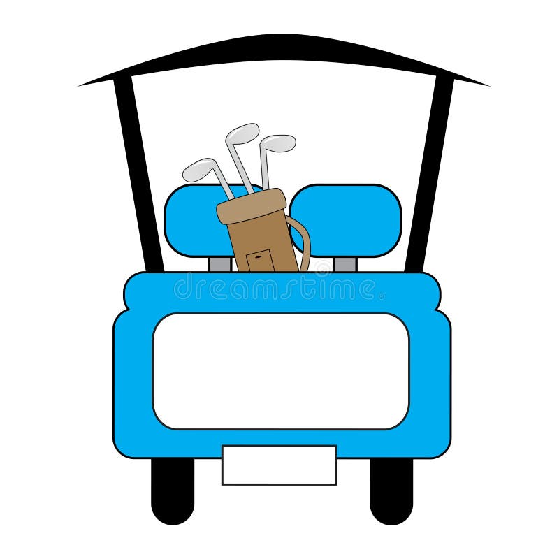 Cartoon Golf Cart Stock Illustrations – 889 Cartoon Golf Cart Stock ...