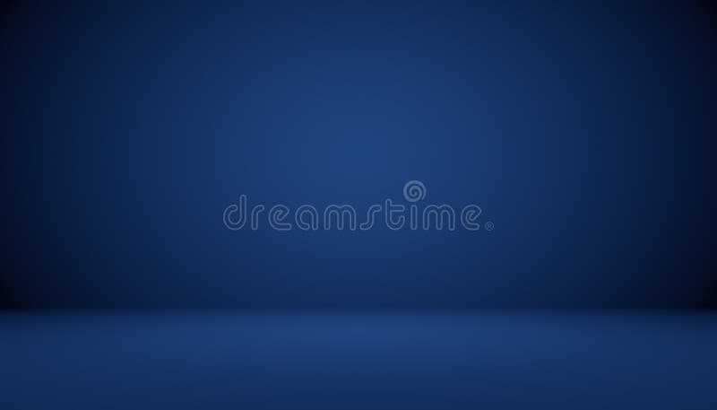 Blue Gradient Abstract Background Empty Room with Space for Your Text ...