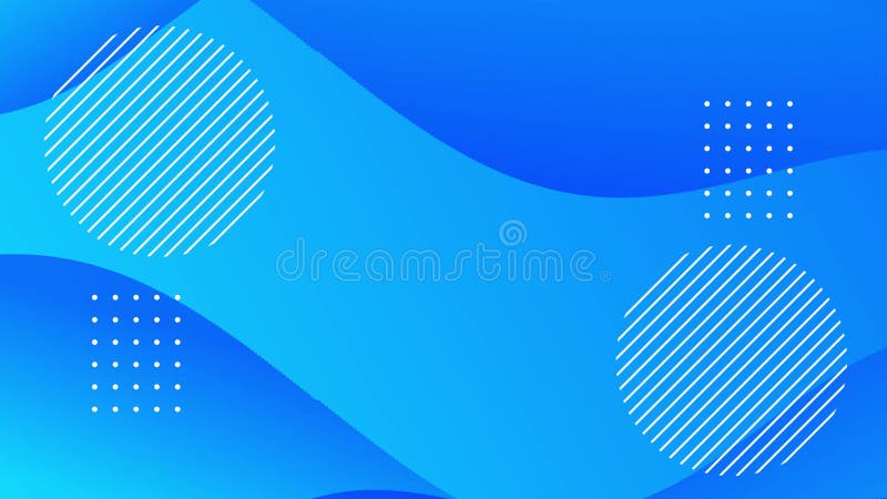 Blue Gradient Animation with Wavy Lines, Minimalist Looping Background ...