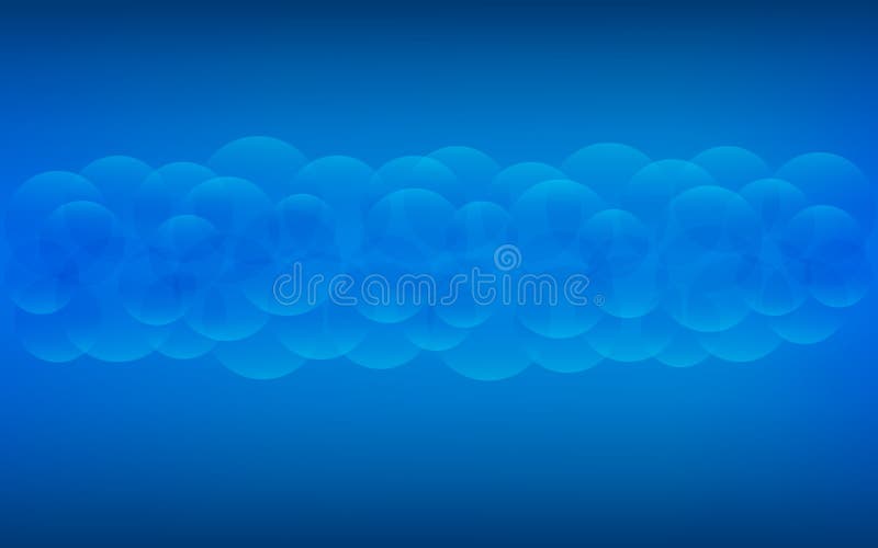 Blue Gradient Background with an Abstract Cloud in the Middle. Stock ...