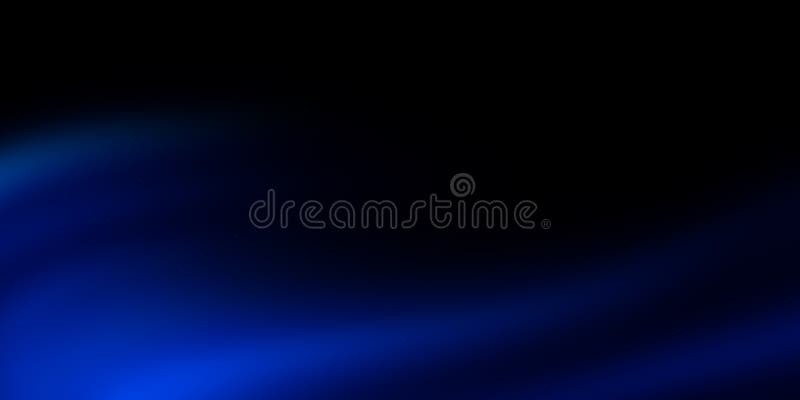 Blue Gradient Background, Abstract Illustration of Deep Water Stock ...