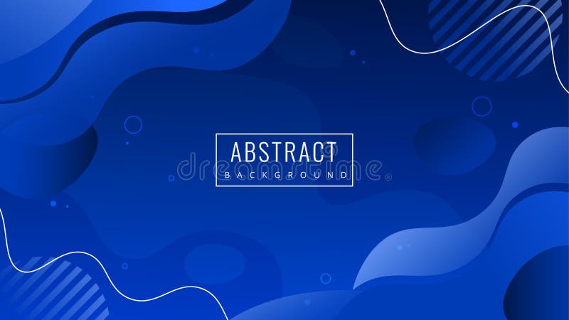 Gradient Liquid Background. Abstract Geometric Background with Fluid ...